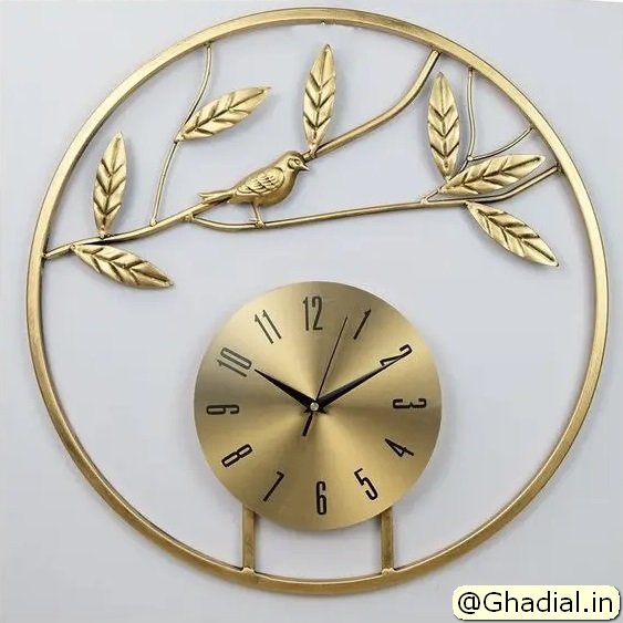 Trendy Clocks Decorative Wall Clocks Best Finishing Living Room Indoor ...